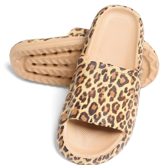 Shoes | Slide Into My Dm Leopard Sliders | Poshmark